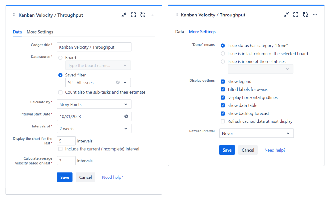 How to track the team velocity / throughput in Kanban with Great ...