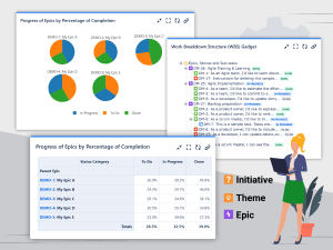 How to display the progress of Epics, Initiatives and Themes in Jira or ...